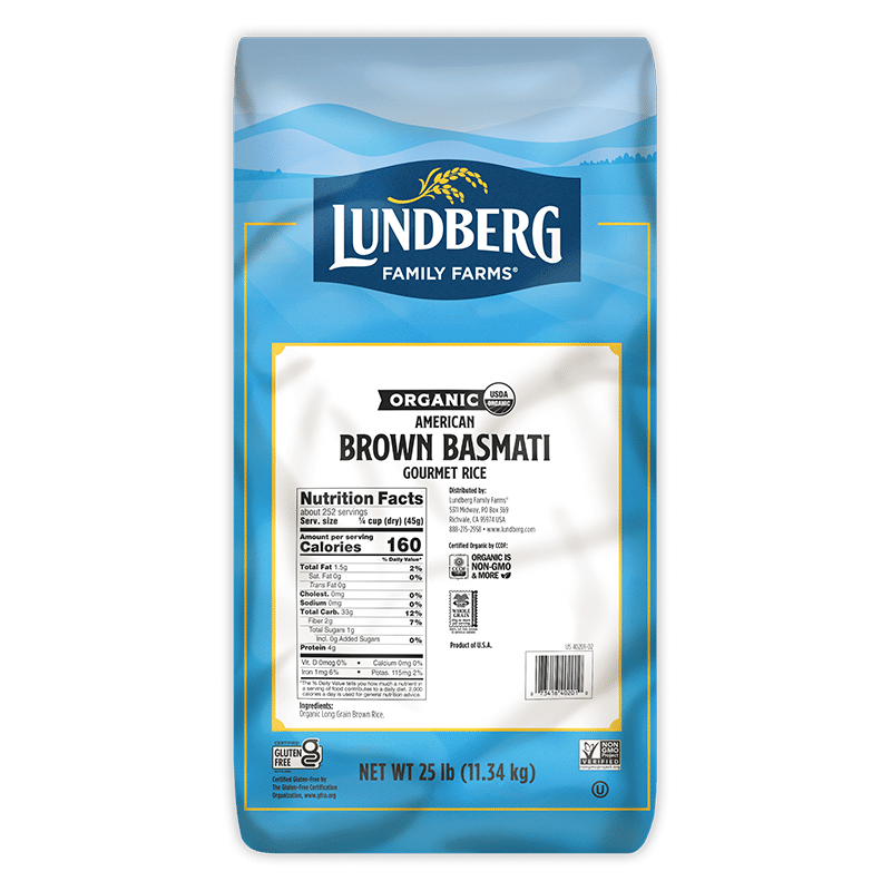 Organic Brown Basmati Rice - Products | Lundberg Family Farms