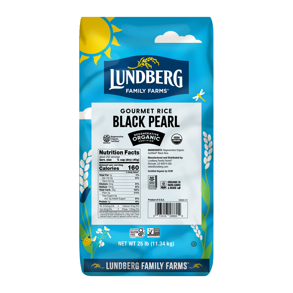 Organic Black Pearl Rice - Products | Lundberg Family Farms
