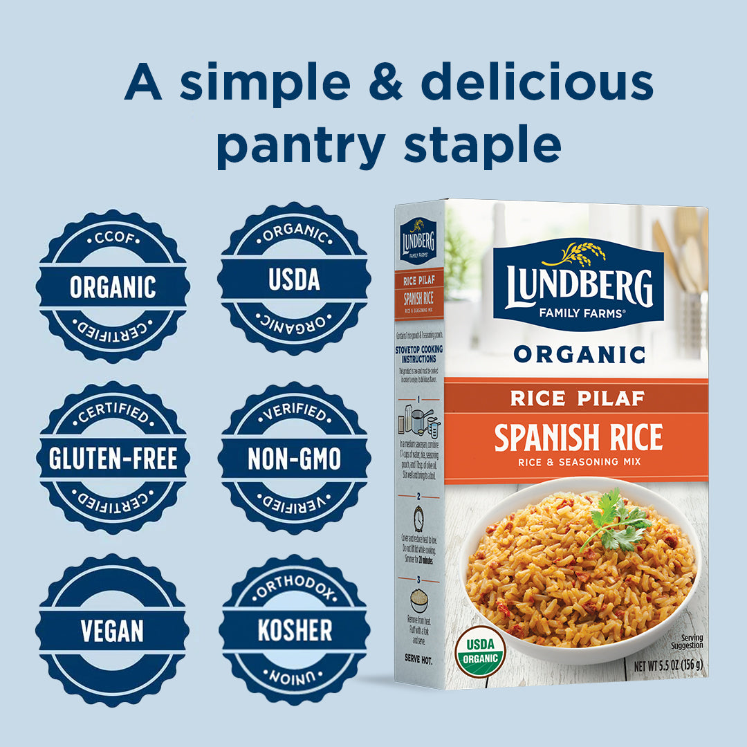Spanish Style Rice - Products | Lundberg Family Farms