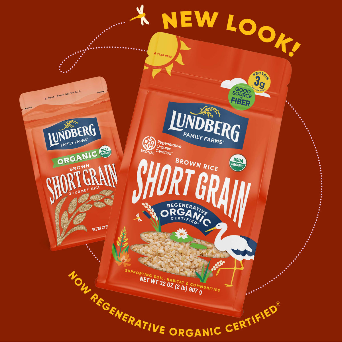 Organic Brown Short Grain Rice - Products | Lundberg Family Farms