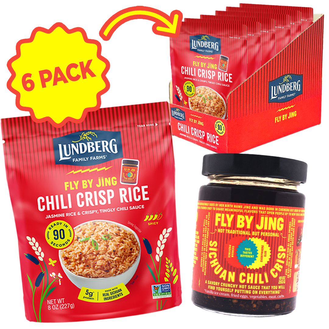 Lundberg x Fly By Jing 6-pack Bundle – Lundberg Family Farms