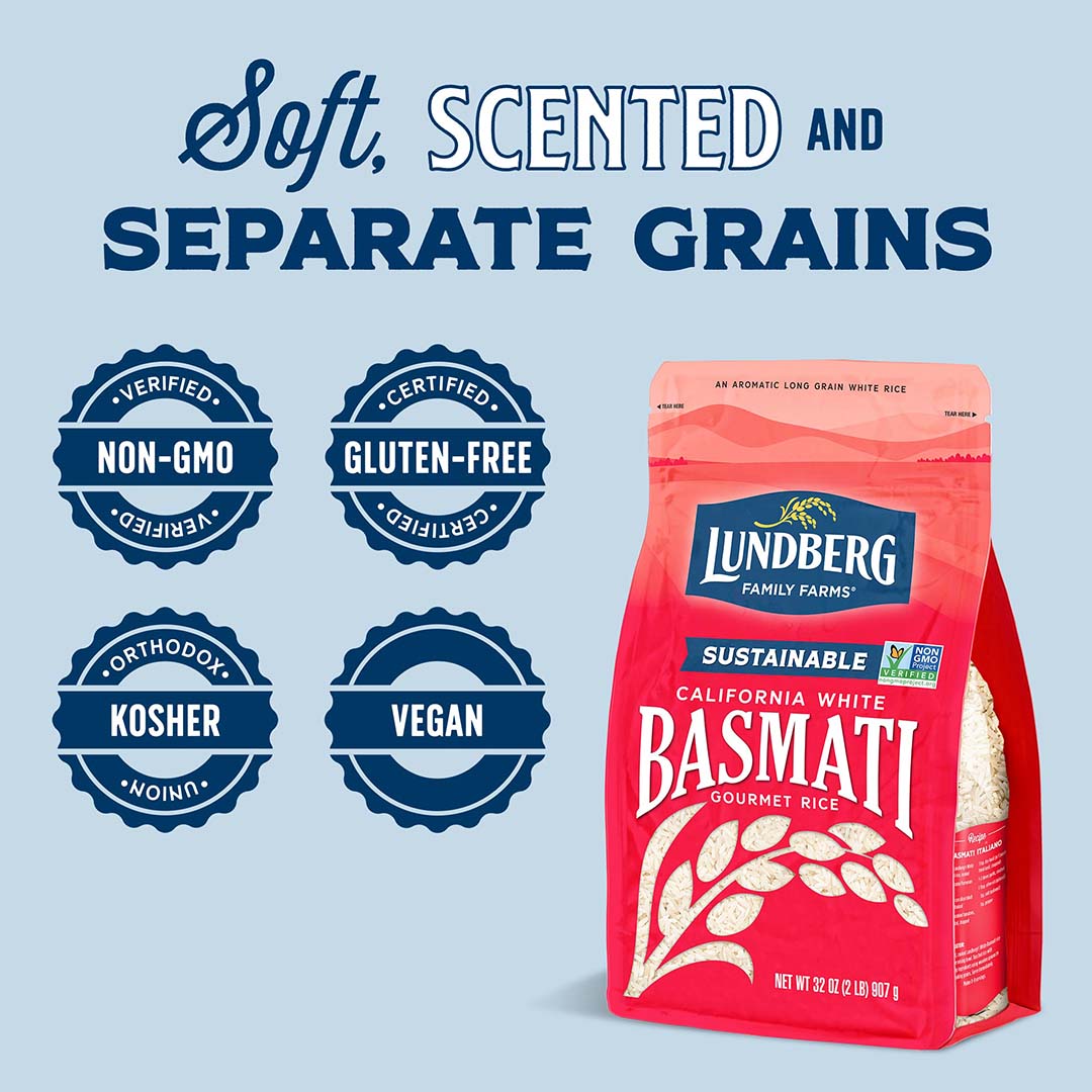 White Basmati Rice - Products | Lundberg Family Farms