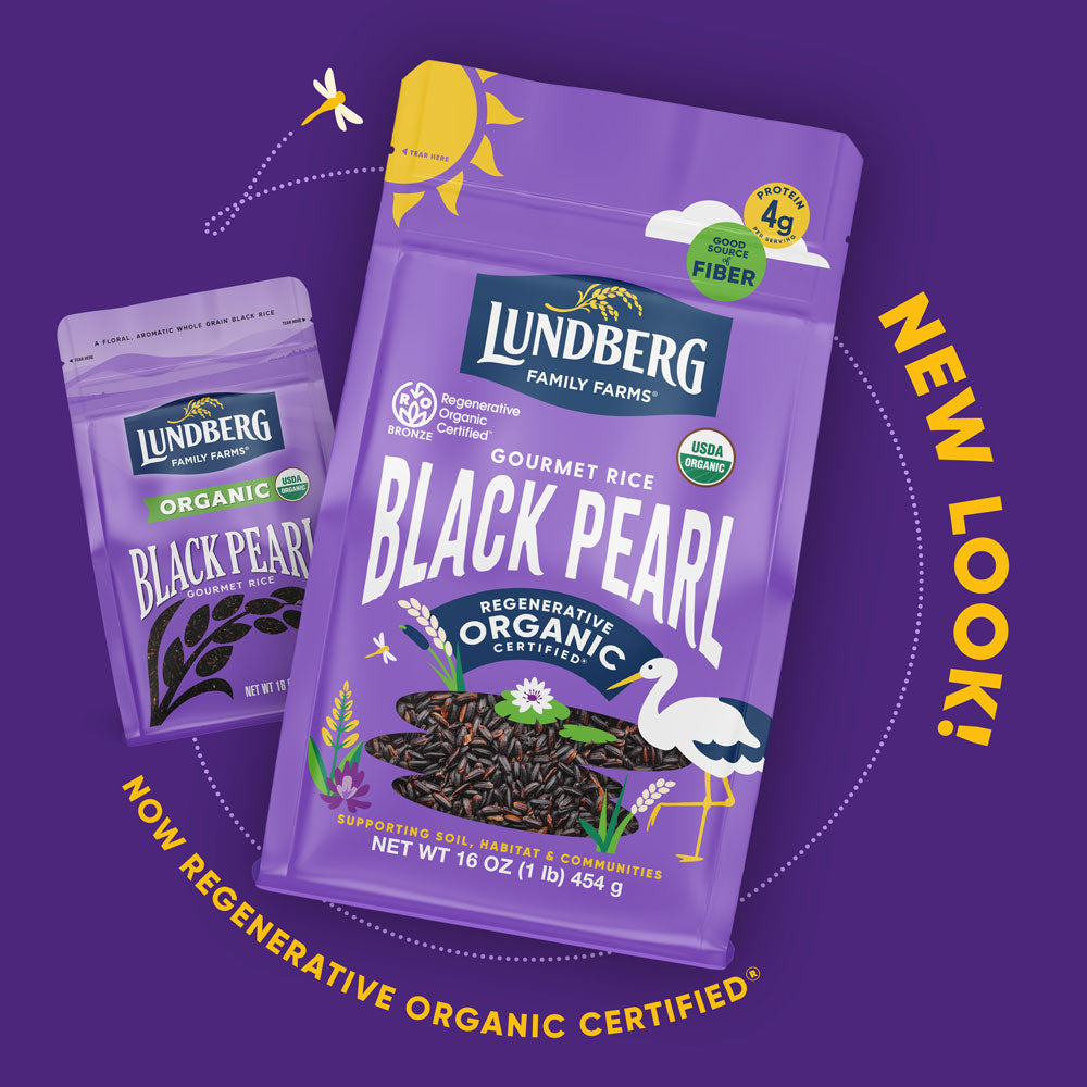 Organic Black Pearl Rice - Products | Lundberg Family Farms