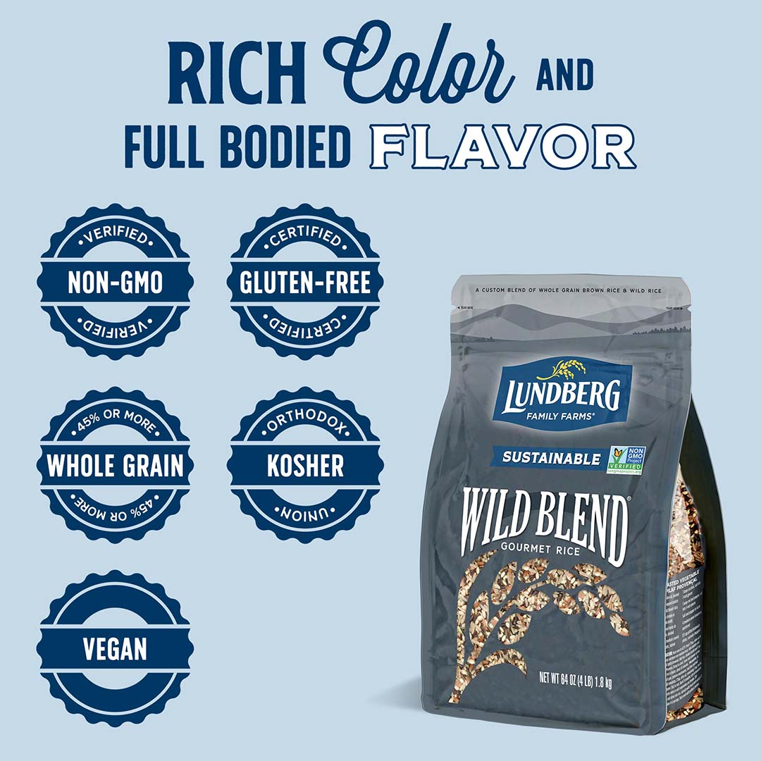 Lundberg Wild Blend® Rice - Products | Lundberg Family Farms
